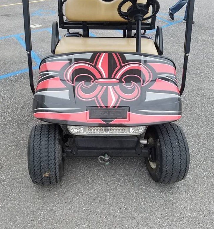 Custom Golf Car Wrap Services in Lafayette, LA | Request a Quote